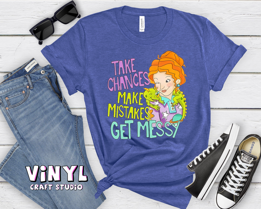 198.) Ms. Frizzle – Vinyl Craft Studio