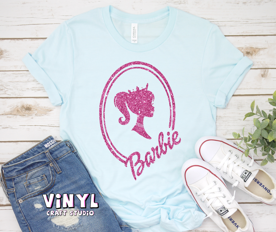 636.) Glitter Barbie – Vinyl Craft Studio